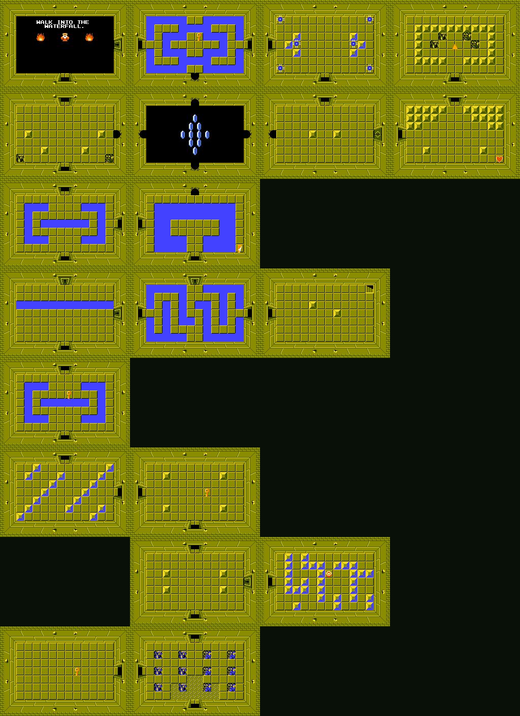 Legend Of Zelda Level 7 Map - Maping Resources Legend Of Zelda Level 7 Map - Maping Resources